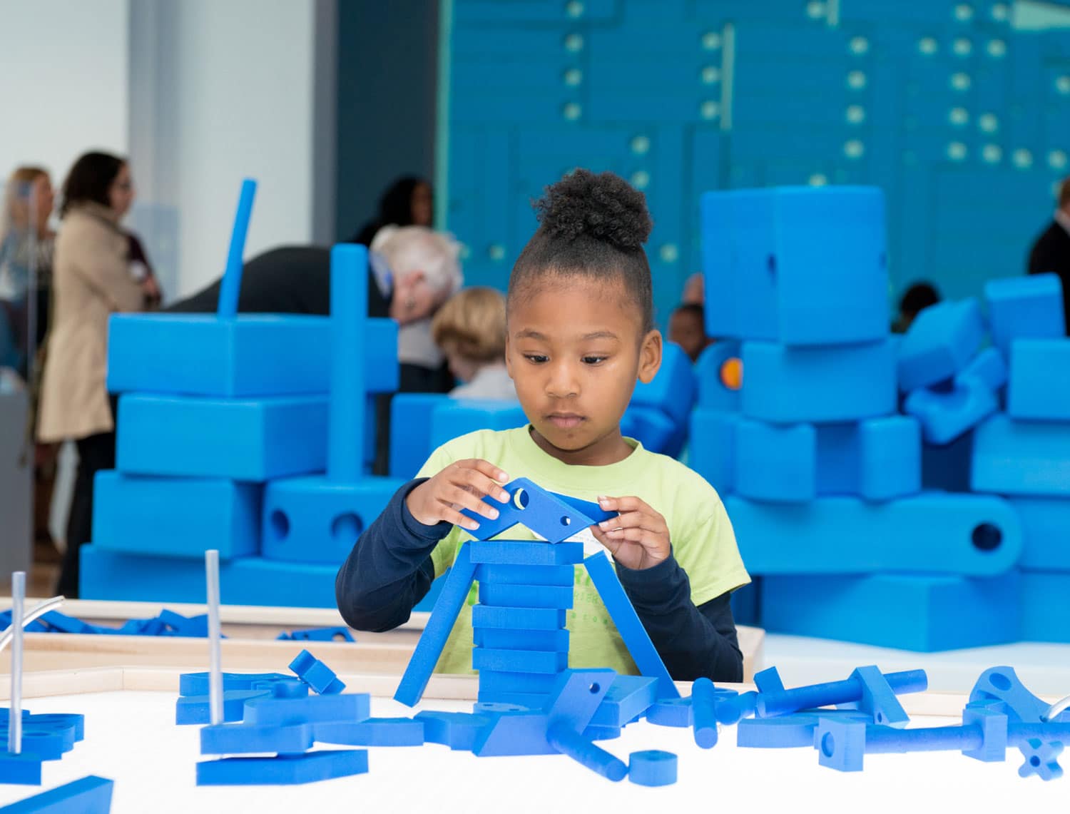 Students From The Two Rivers Public Charter School Play With ...